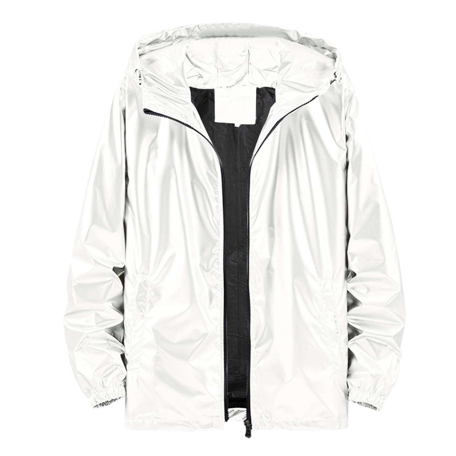 Aihuaihua Men's Reflective Jacket Windbreaker Jackets with Hood ...