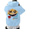 Aihuaihua Men's Smile Mood Hoodies Funny Graffiti Graphic Backprint ...