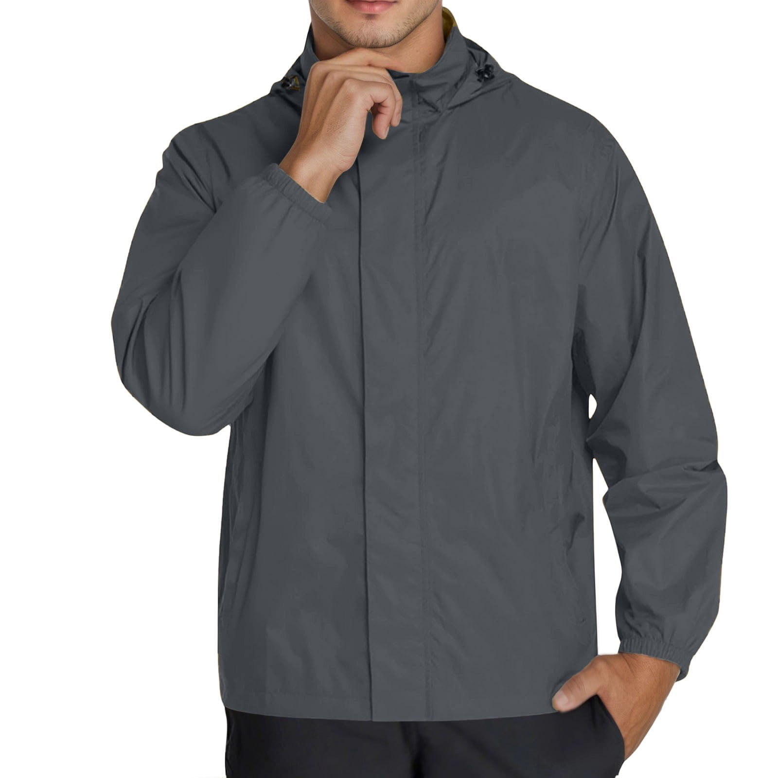 Aihuaihua Men's Sweat Jacket Men's Hooded Oversized Sweatshirt Outdoor ...