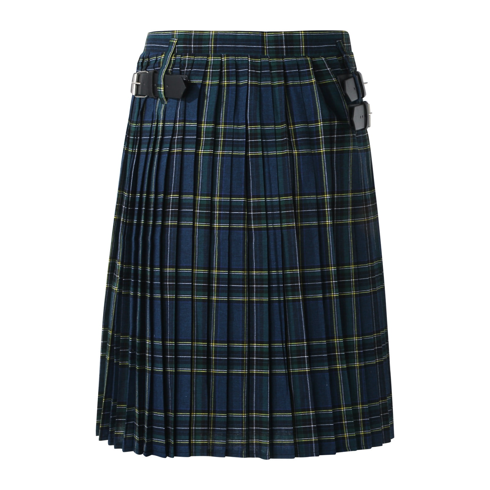 Aihuaihua Men's Utility Kilt Scottish Traditional Style Skirt High ...