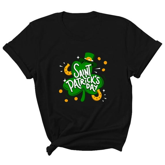 Aihuaihua St. Patrick's Day Shirts for Kid Round Neck Paddy's Day ...