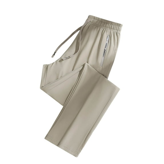 Aihuaihua Stretch Active Pants for Women, Blue Chic Straight Leg ...