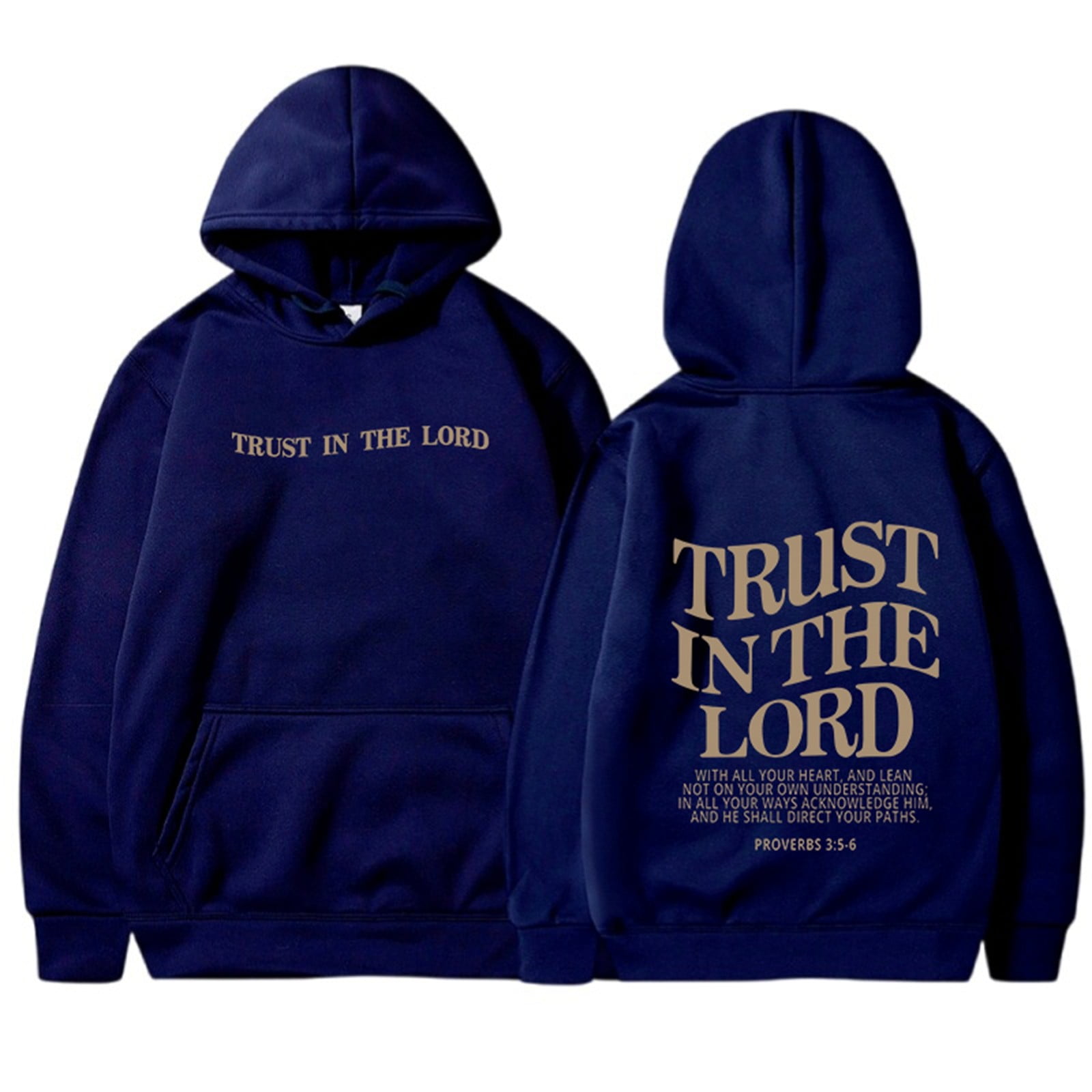 Aihuaihua Trust In The Lord Hoodies For Women Trendy Christian Hoodie ...