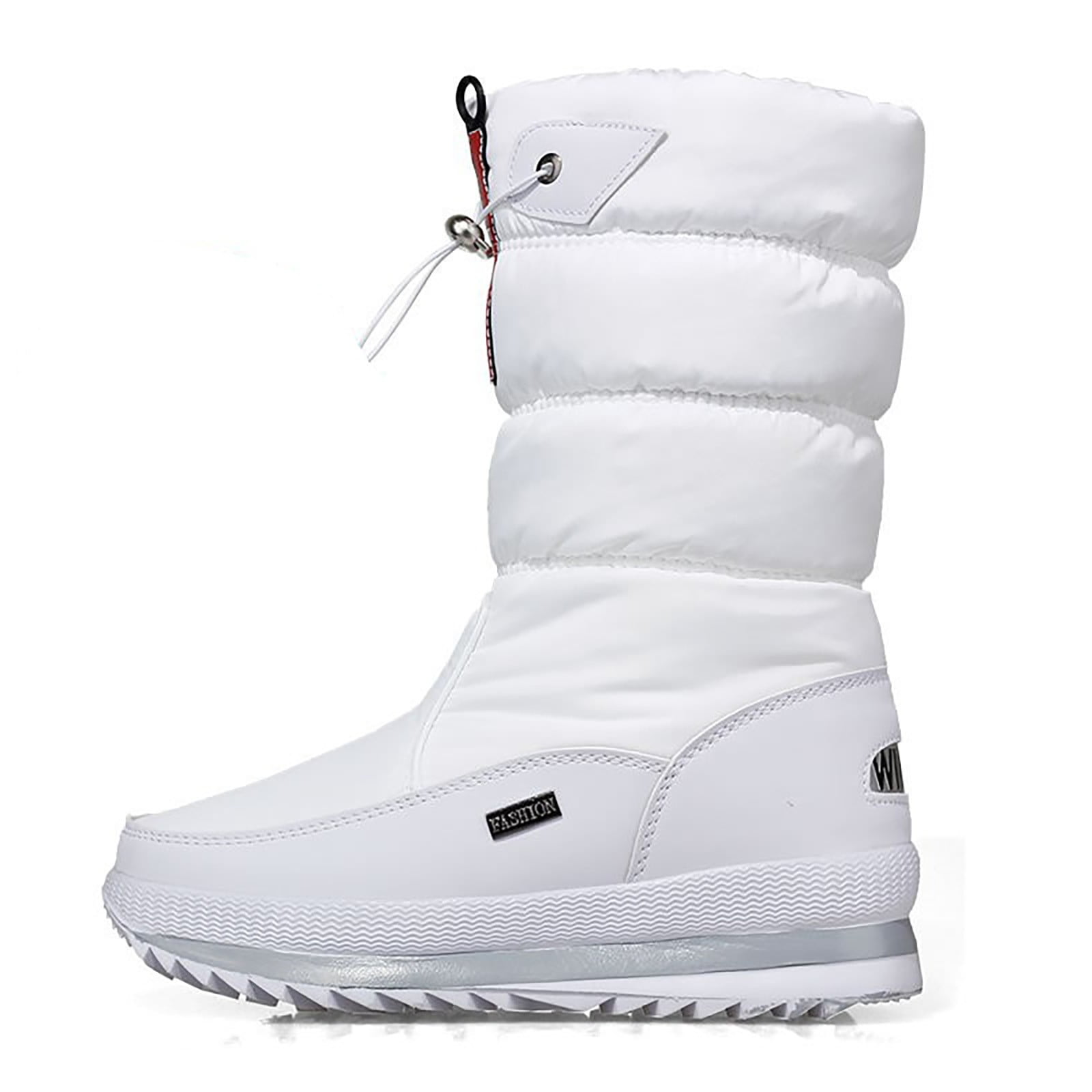 Aihuaihua Women's Winter Boots Waterproof,Fashion Medium-cut Cold ...