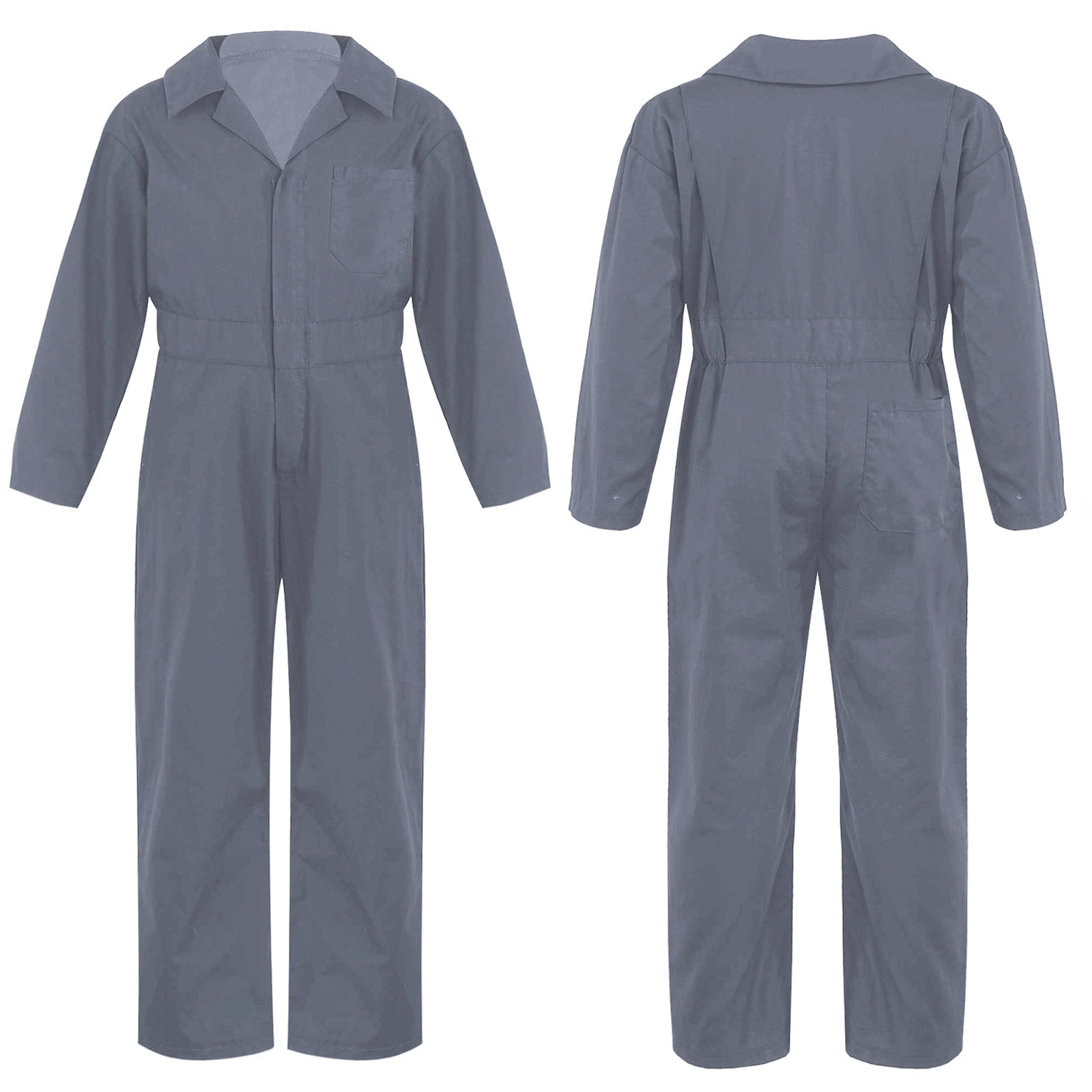 Aiihoo Kids Boys Coverall Mechanic Boiler Suit Flightsuit Coverall ...