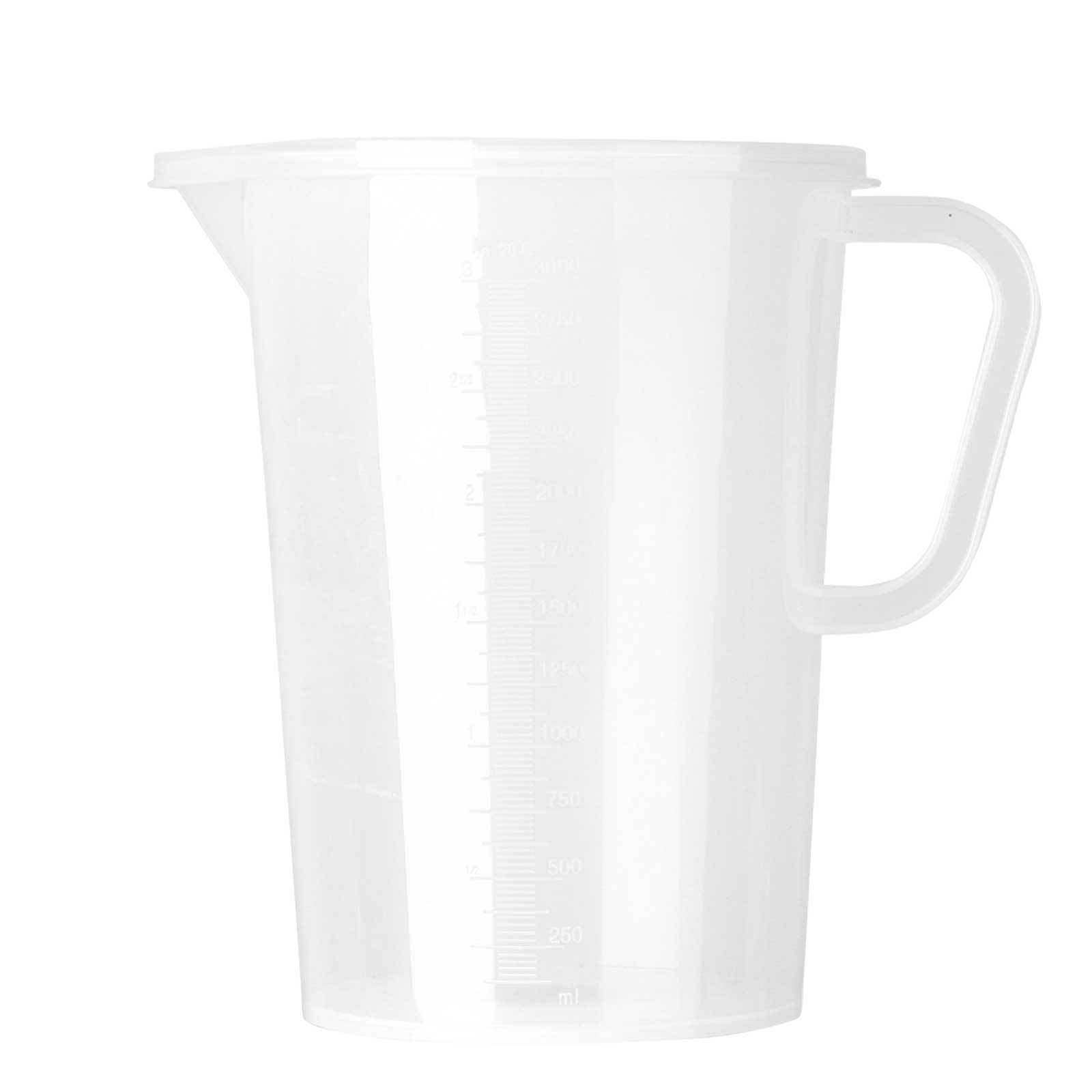 Aiihoo Plastic Measuring Jug 1L 2L 3L 5L Pitcher with/without Lid ...