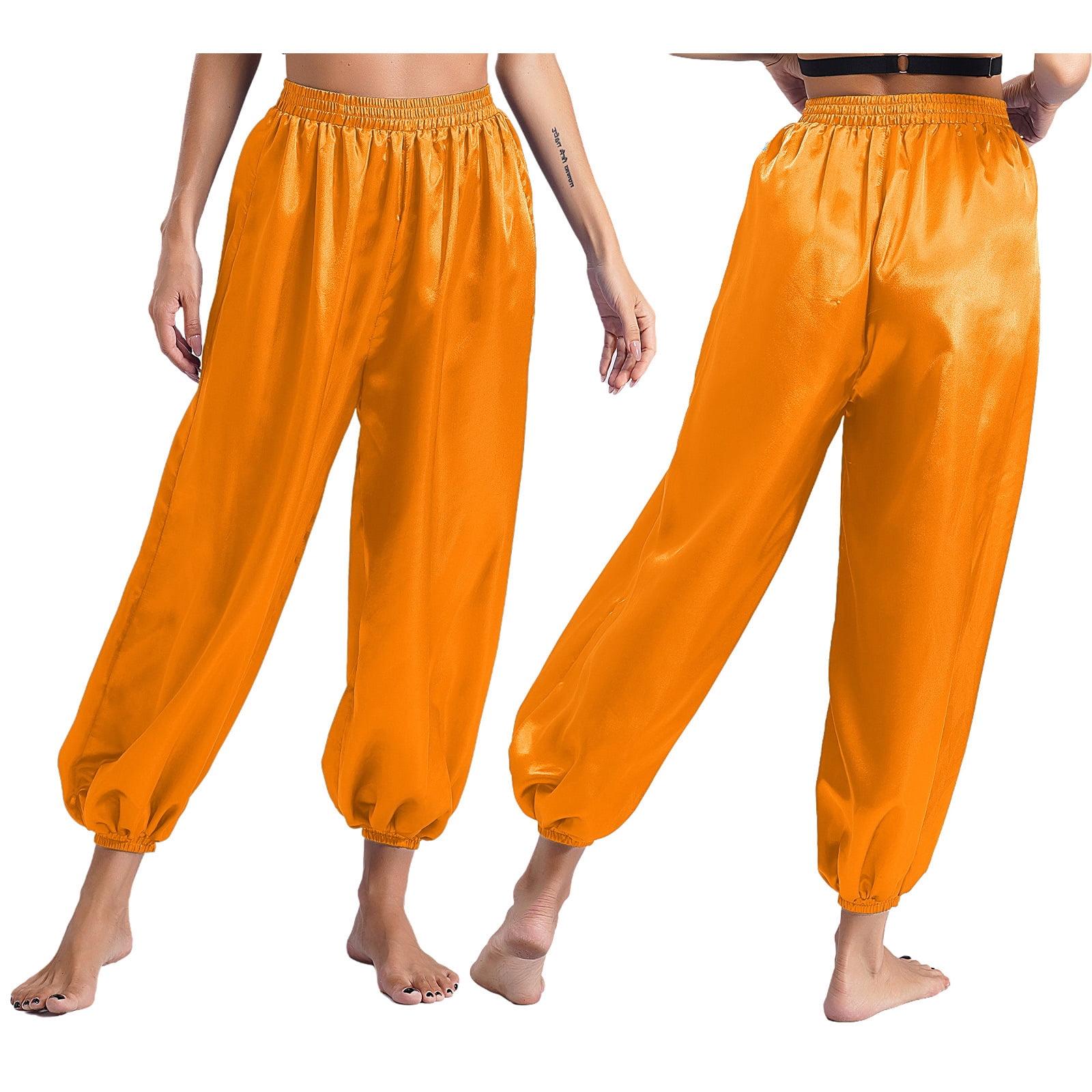 Aiihoo Women's Belly Dance Harem Pants Baggy Trousers Lantern Pants ...