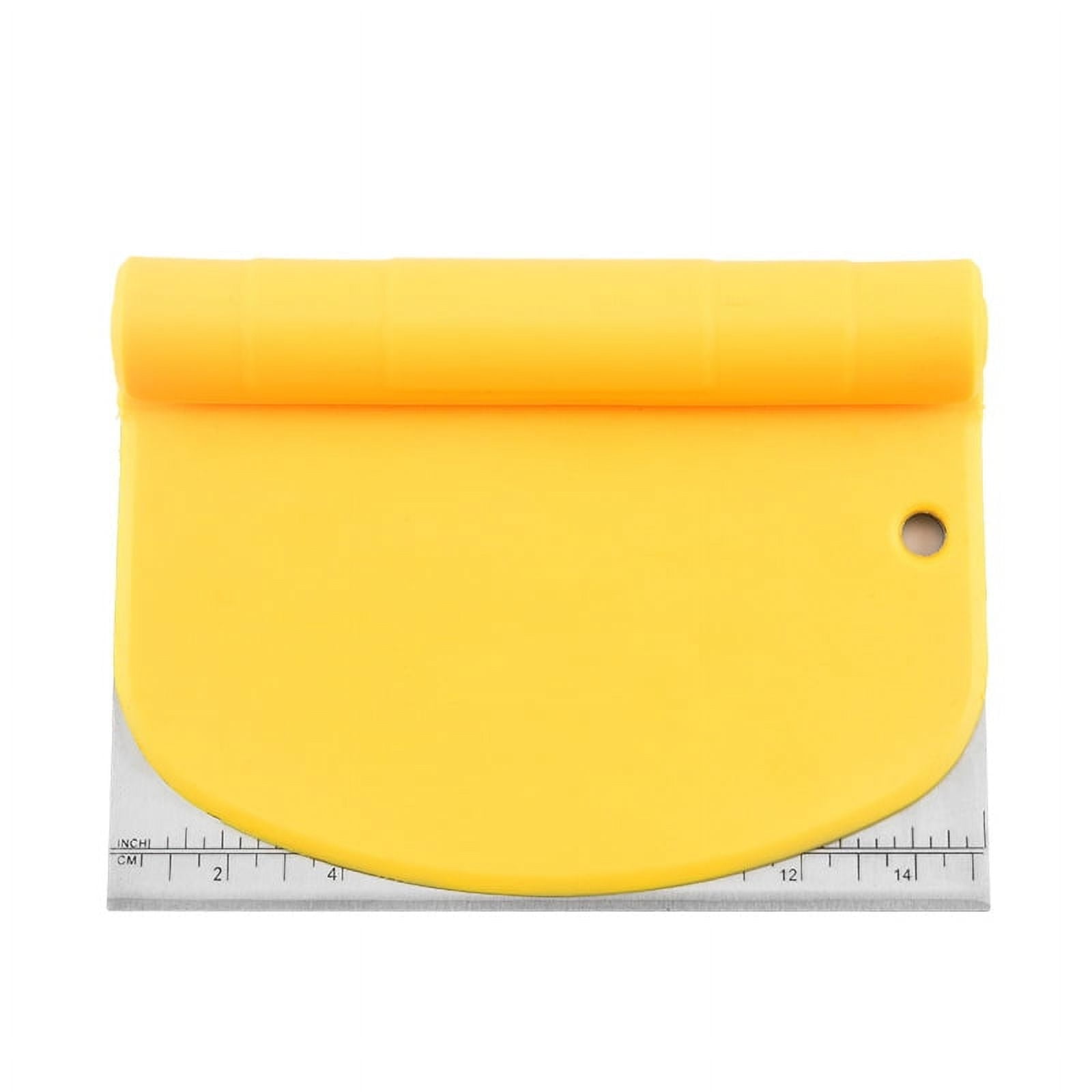 Aiivioll 2 in 1 Dough Pastry Scraper Chopper/Stainless Steel Dough ...