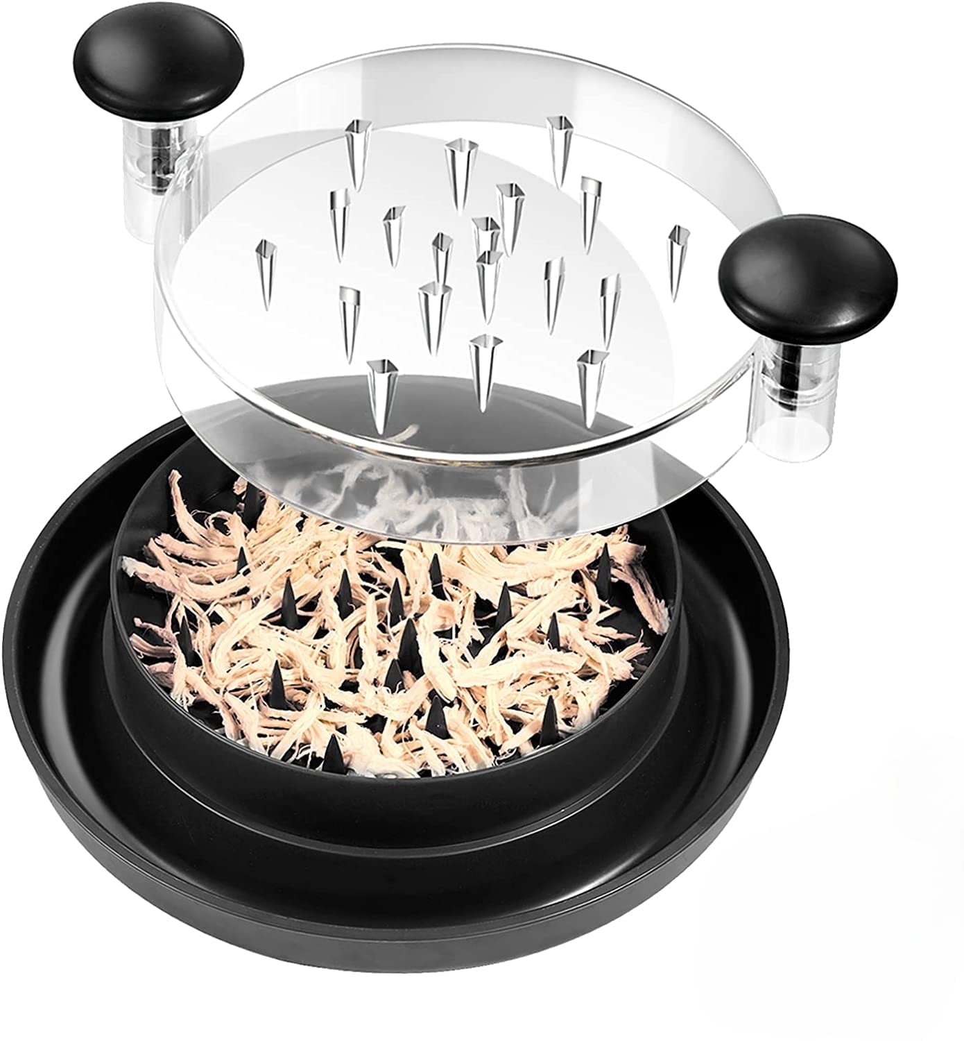 Aiivioll 8-inch Meat Shredding Tool with Non-skid Base - Ideal for ...