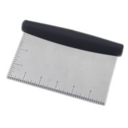 Orblue Stainless Steel Bread Dough Cutter and Chopper, Multipurpose ...