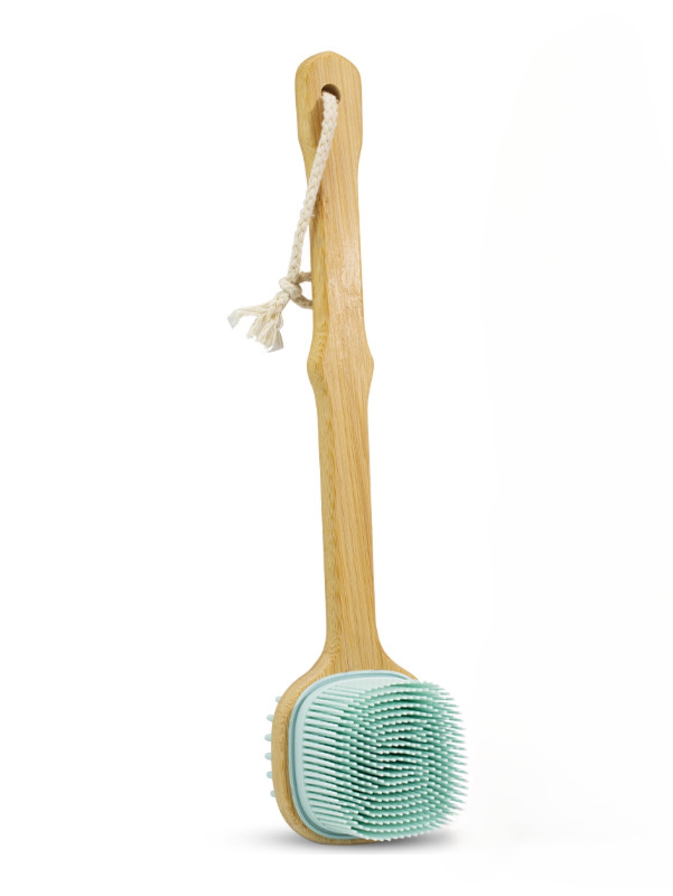 Aiivioll Soft Silicone Long Handle Brush - 2 in 1 Bath/Shampoo Brush ...