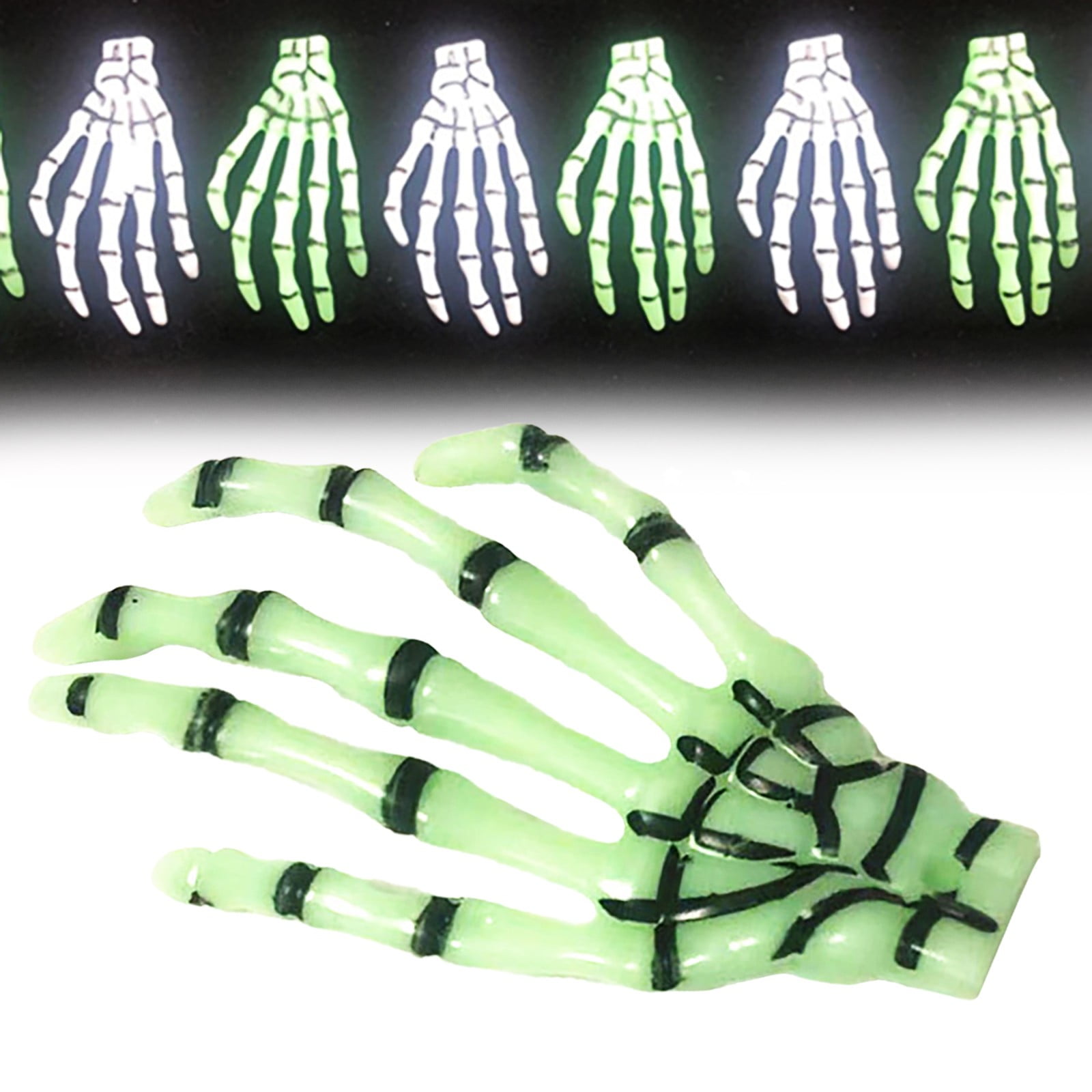 Aijlhda Cleaning Bone Hand Halloween Decoration Supplies Props Skeleton ...