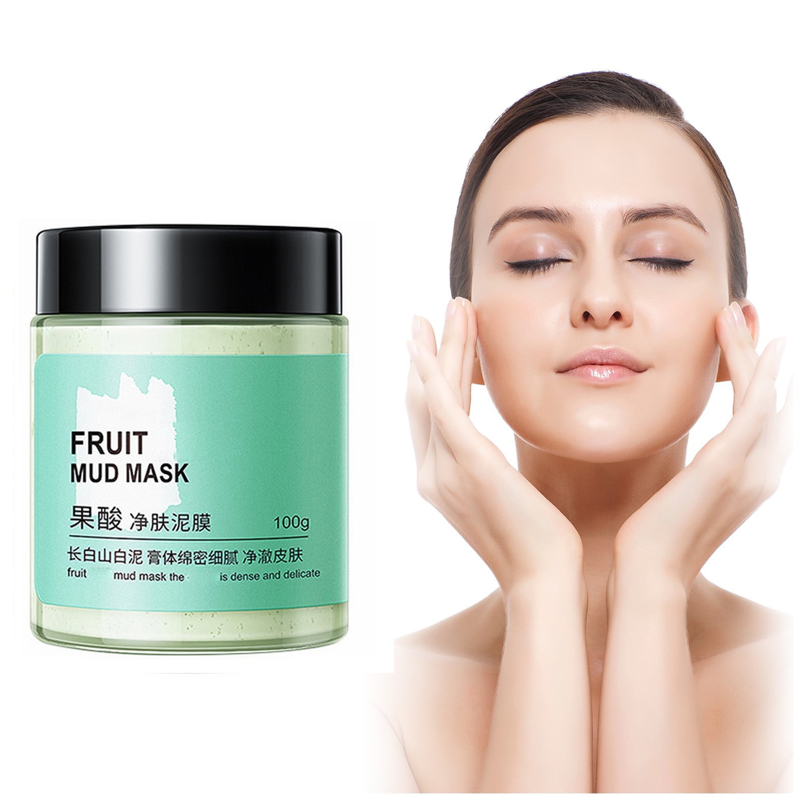Aijlhda Facial Masks For Women Fruit Pure Mud Film Deep Cleaning ...