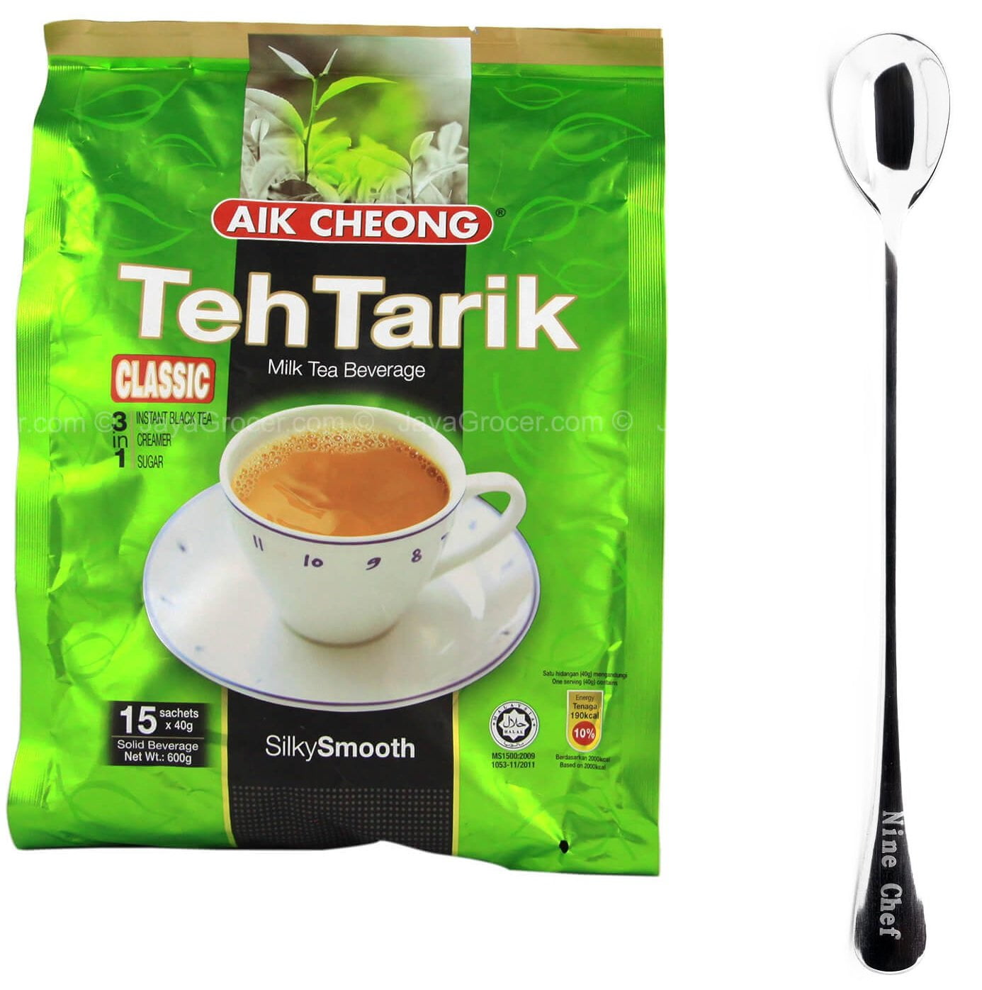 Aik Cheong Classic 3In1 Teh Tarik Milk Tea Beverage (1 Pack)+ One ...