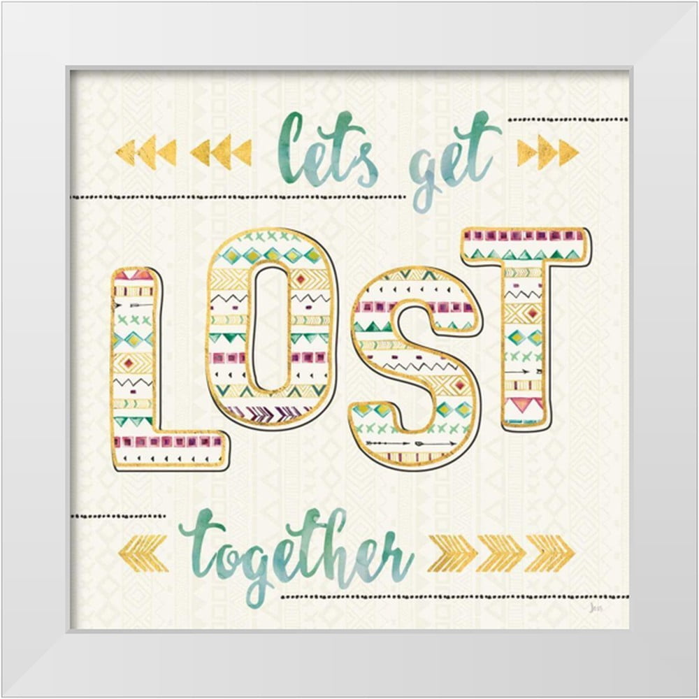 Aiken, Jess 12x12 White Modern Wood Framed Museum Art Print Titled ...