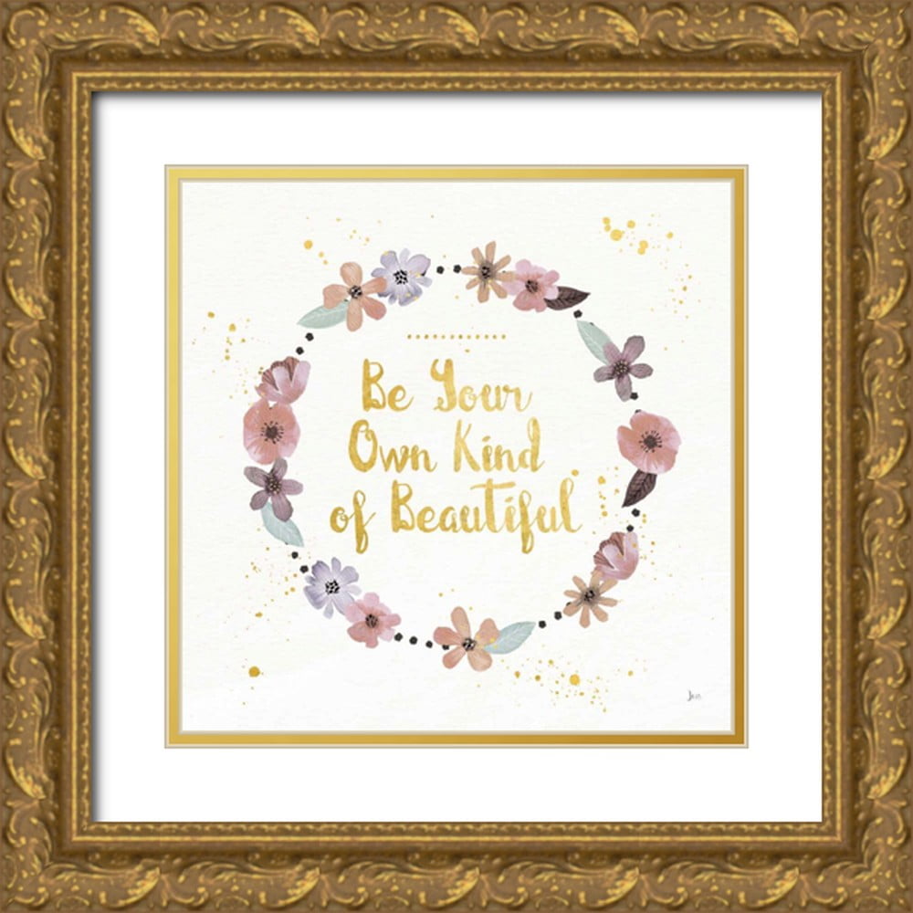 Aiken, Jess 15x15 Gold Ornate Wood Framed with Double Matting Museum ...