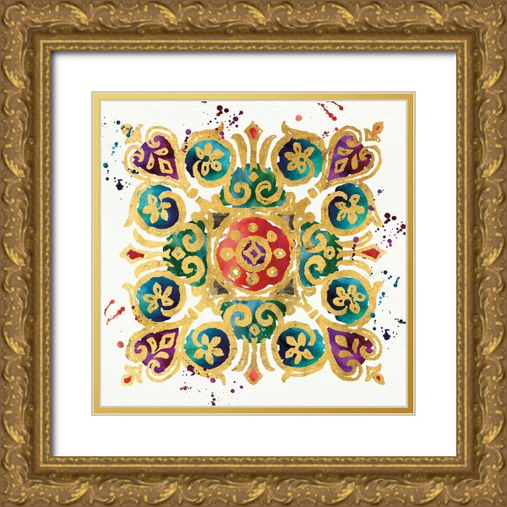 Aiken, Jess 20x20 Gold Ornate Wood Framed with Double Matting Museum ...