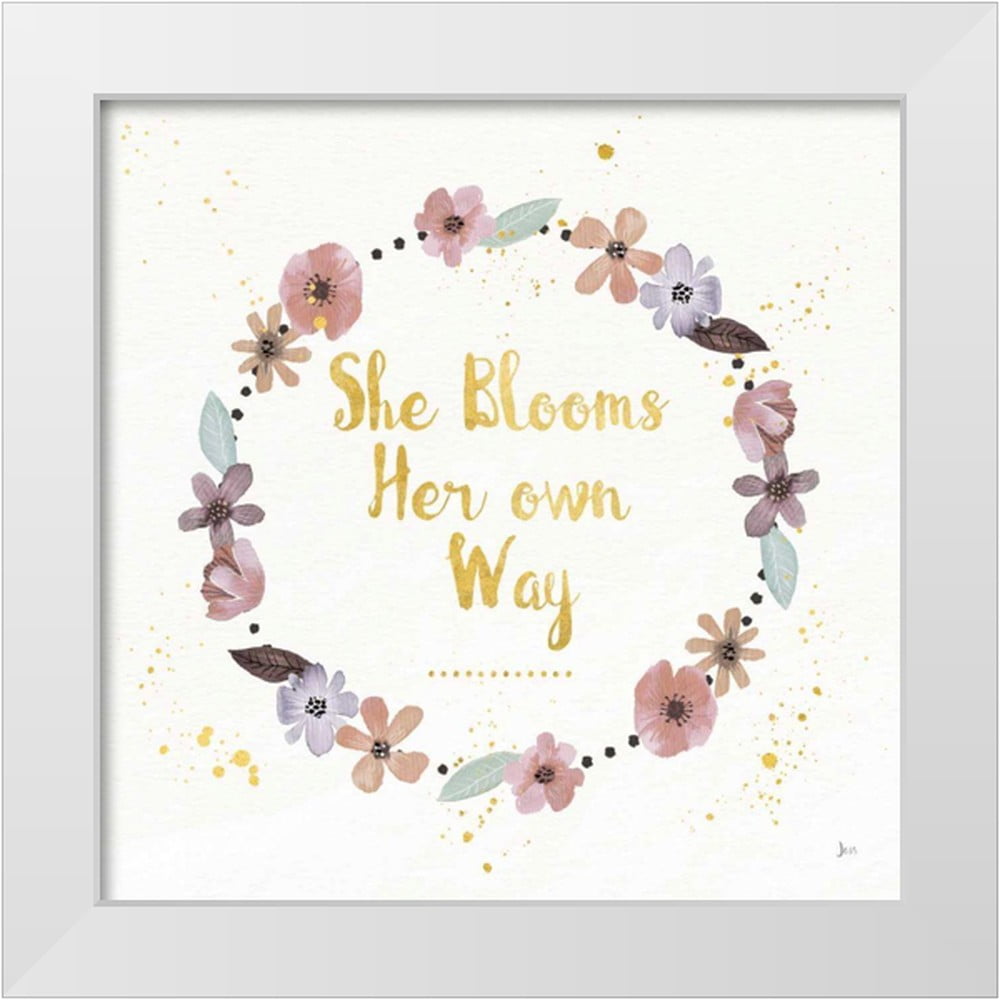 Aiken, Jess 20x20 White Modern Wood Framed Museum Art Print Titled ...