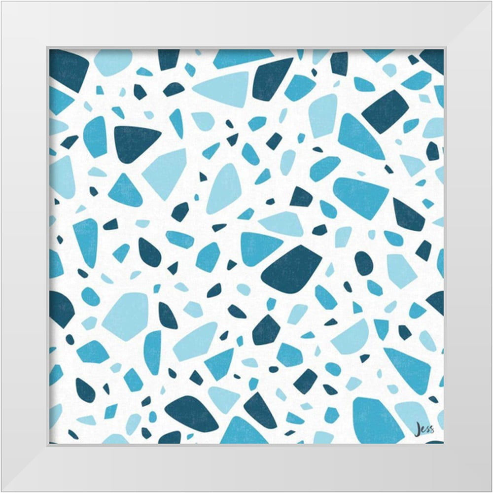 Aiken, Jess 26x26 White Modern Wood Framed Museum Art Print Titled ...