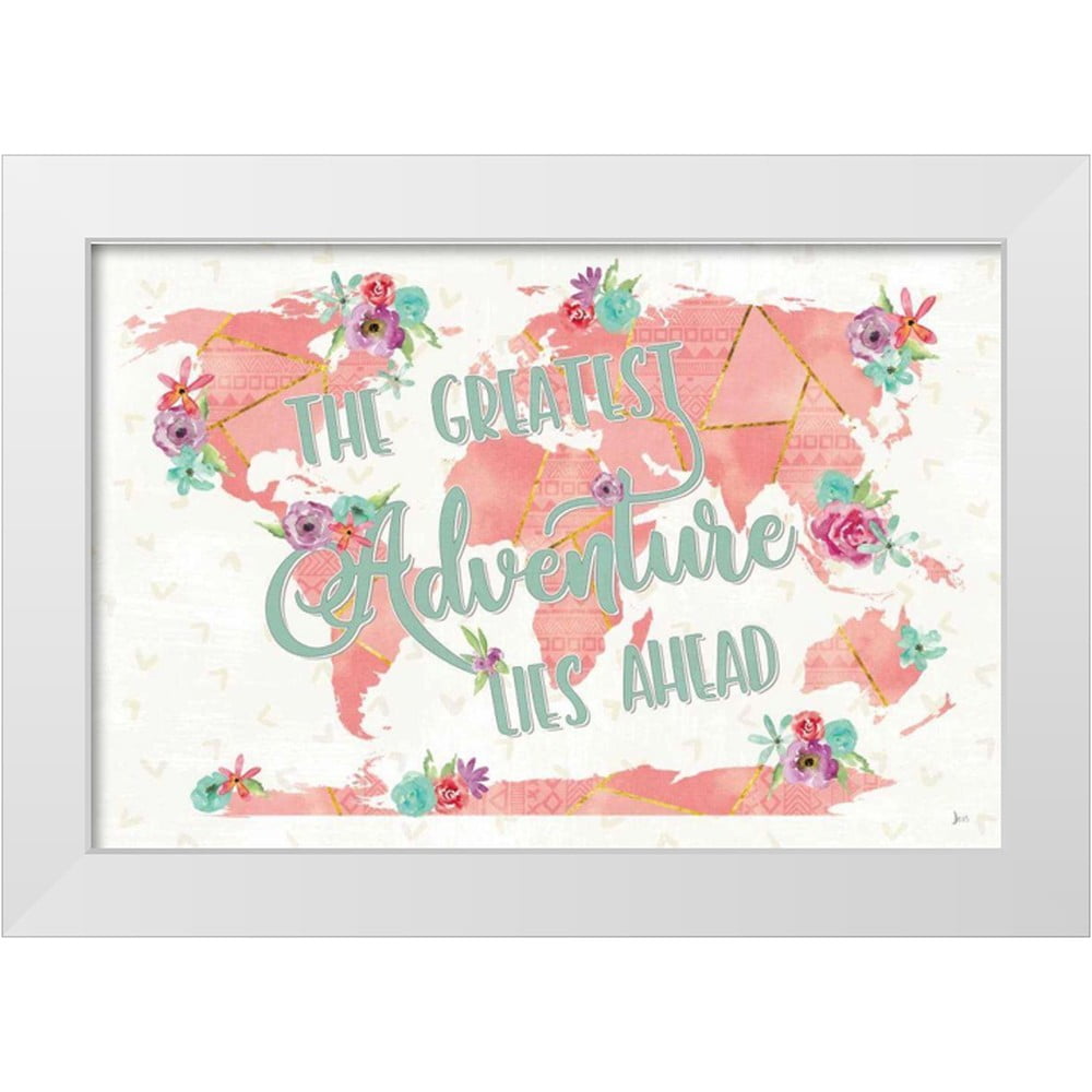 Aiken, Jess 32x23 White Modern Wood Framed Museum Art Print Titled ...