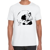 Aikido Martial Arts Training Fight Printed Cotton Men's Unisex T-Shirt ...