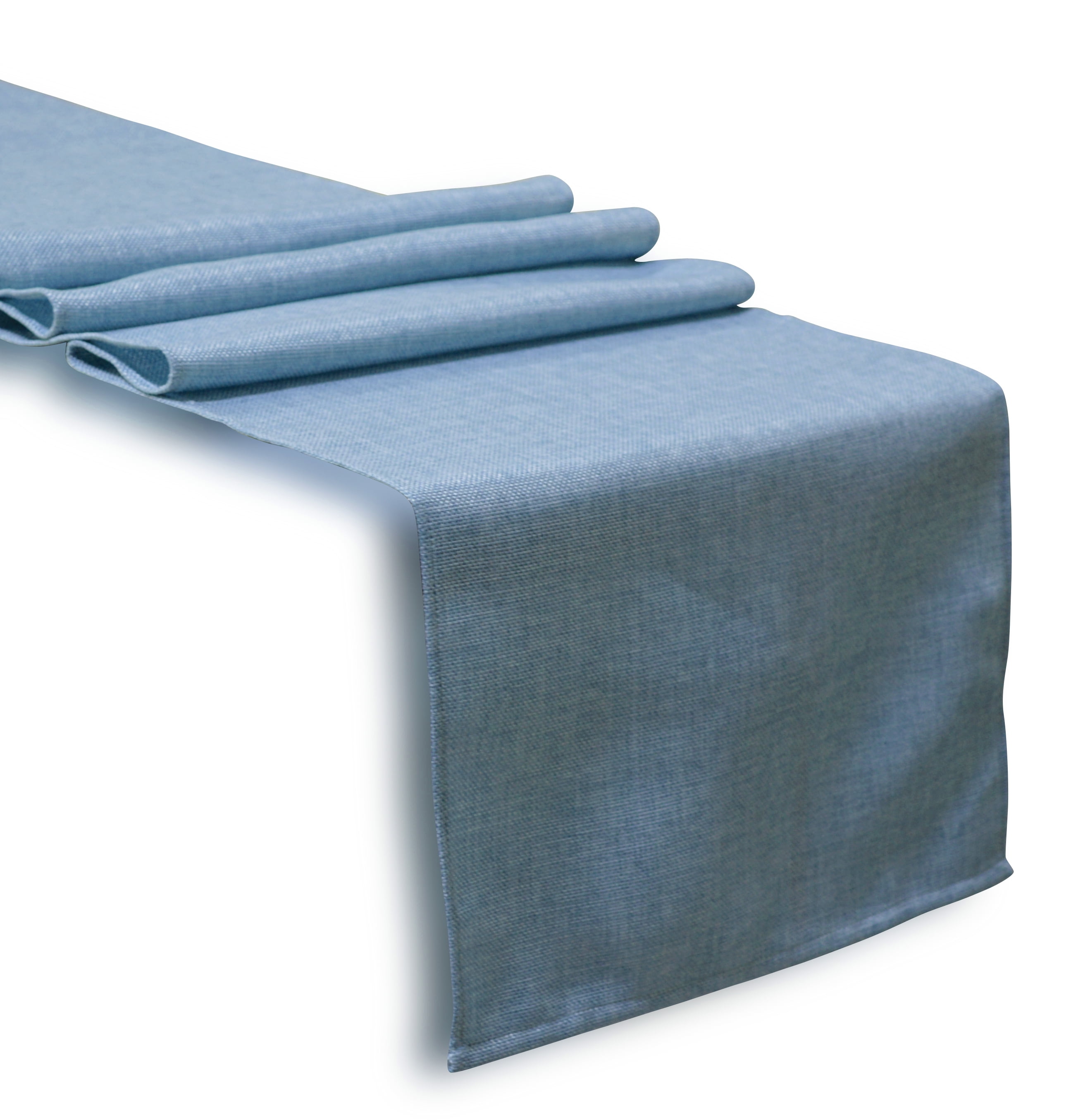 Aiking Home Solid Faux Linen Unlined Table Runner 13 By 72 inches ...