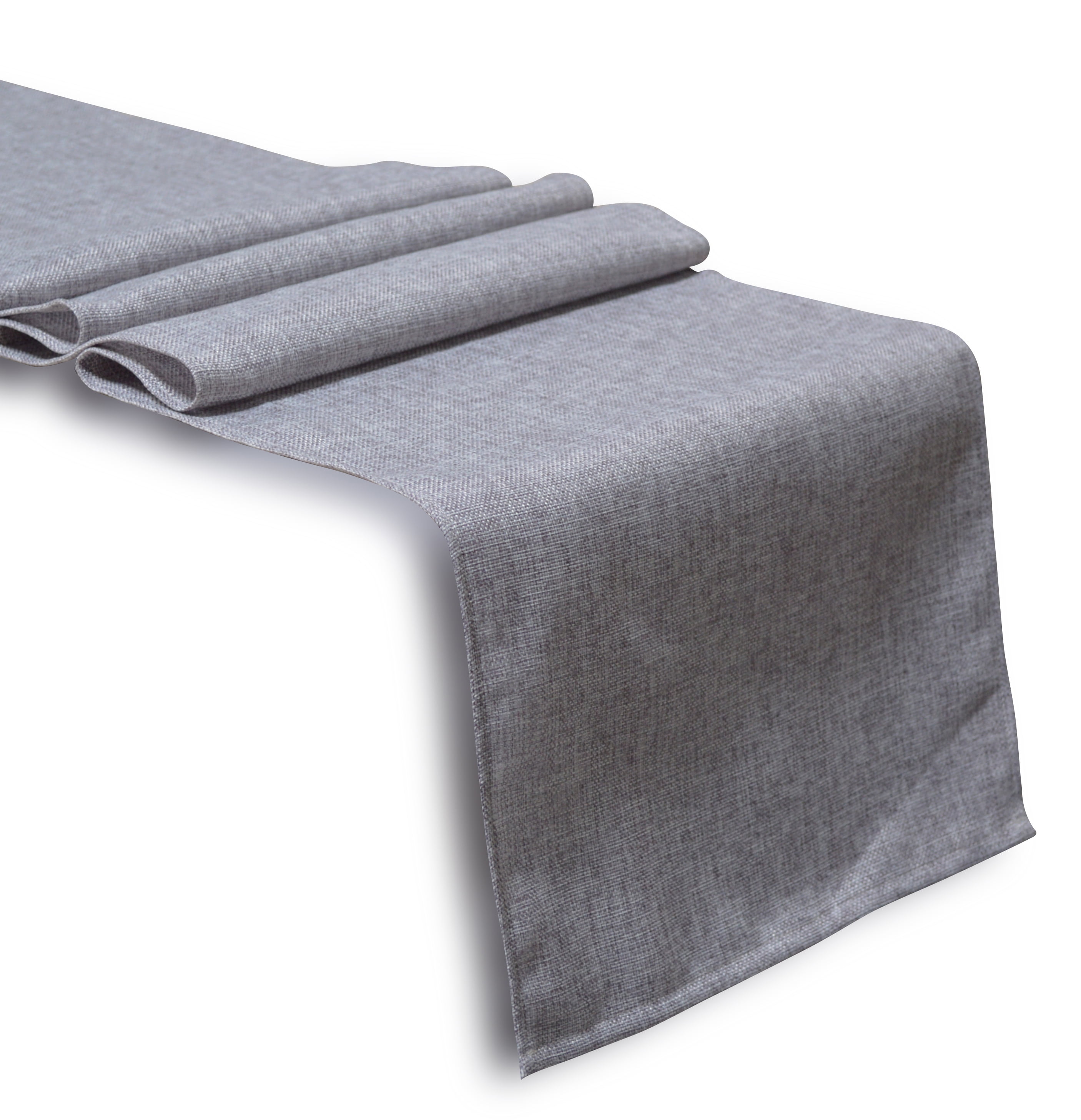 Aiking Home Solid Faux Linen Unlined Table Runner 13 By 90 inches ...
