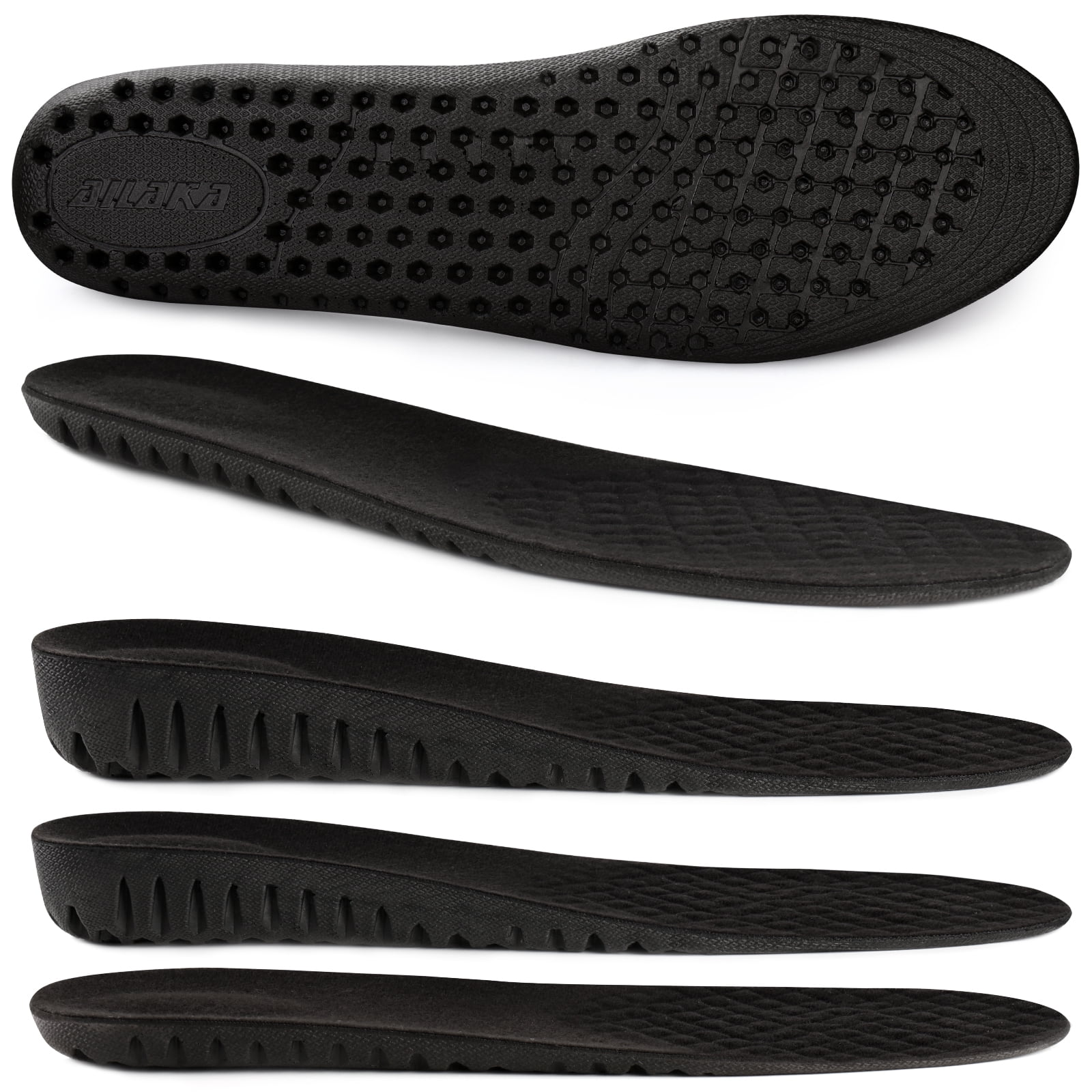Ailaka Height Increase Insoles for Men Women, Honeycomb Shock Absorbing ...
