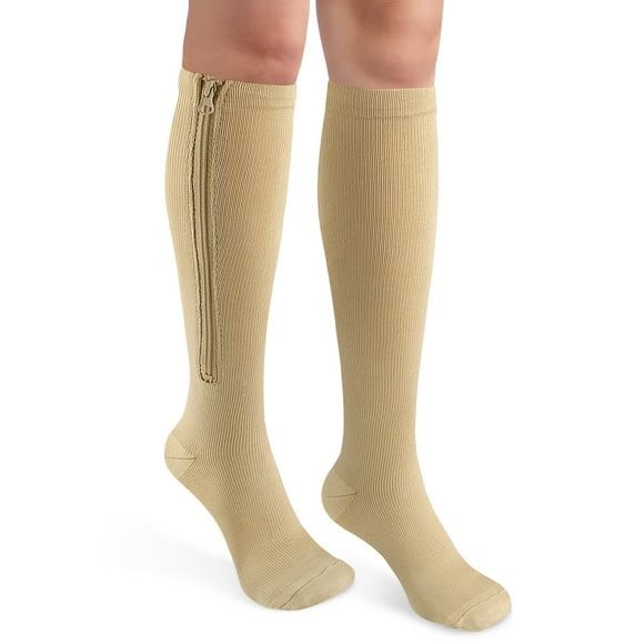 Zipper Compression Socks Men