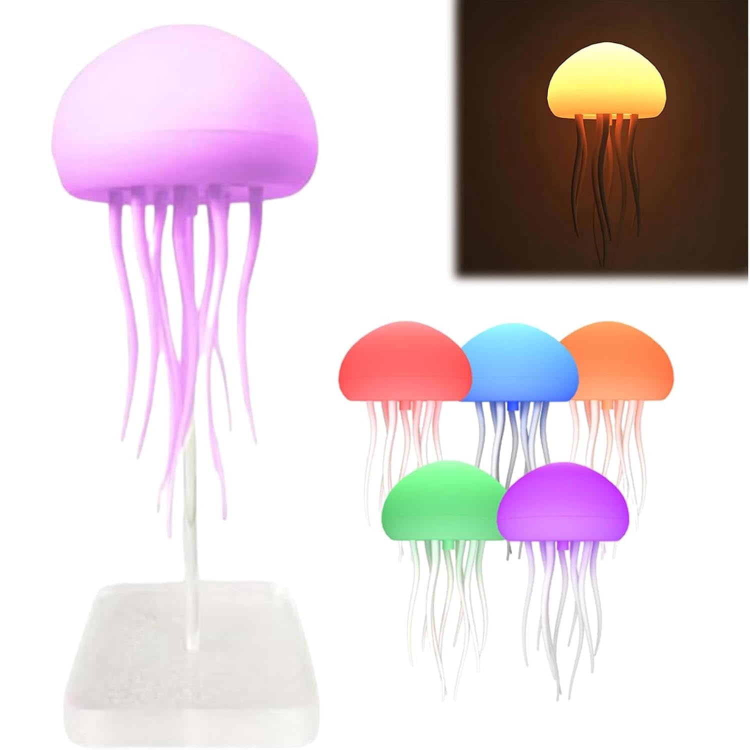 Ailamei Lamp, Jellyfish Lamp, Jellyfish Lava Lamp, 2024 New Floating ...