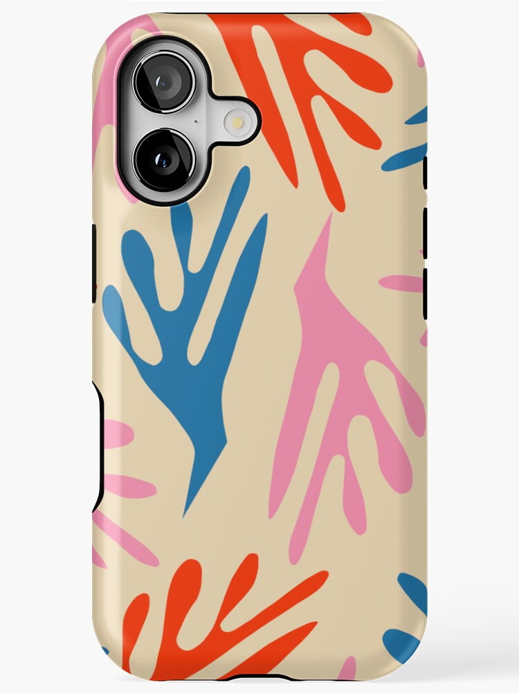 Ailanthus Cutouts Colorful Groovy Abstract iPhone Case 11 12 13 14 15 ...