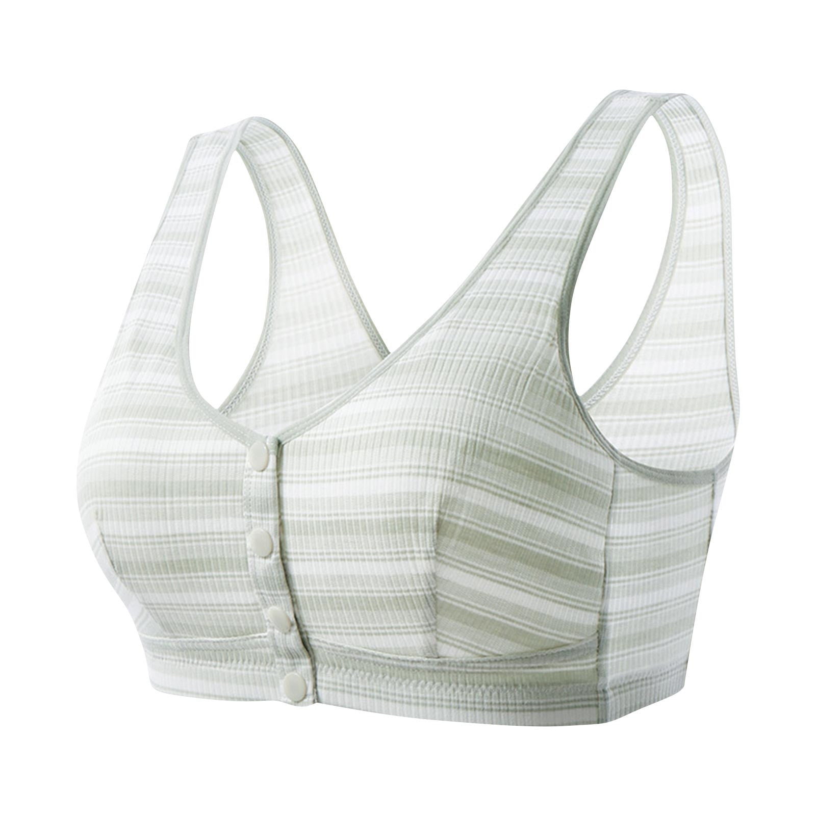 Ailaofu Front Closure Bra for Senior Women, Full Coverage, Medium ...