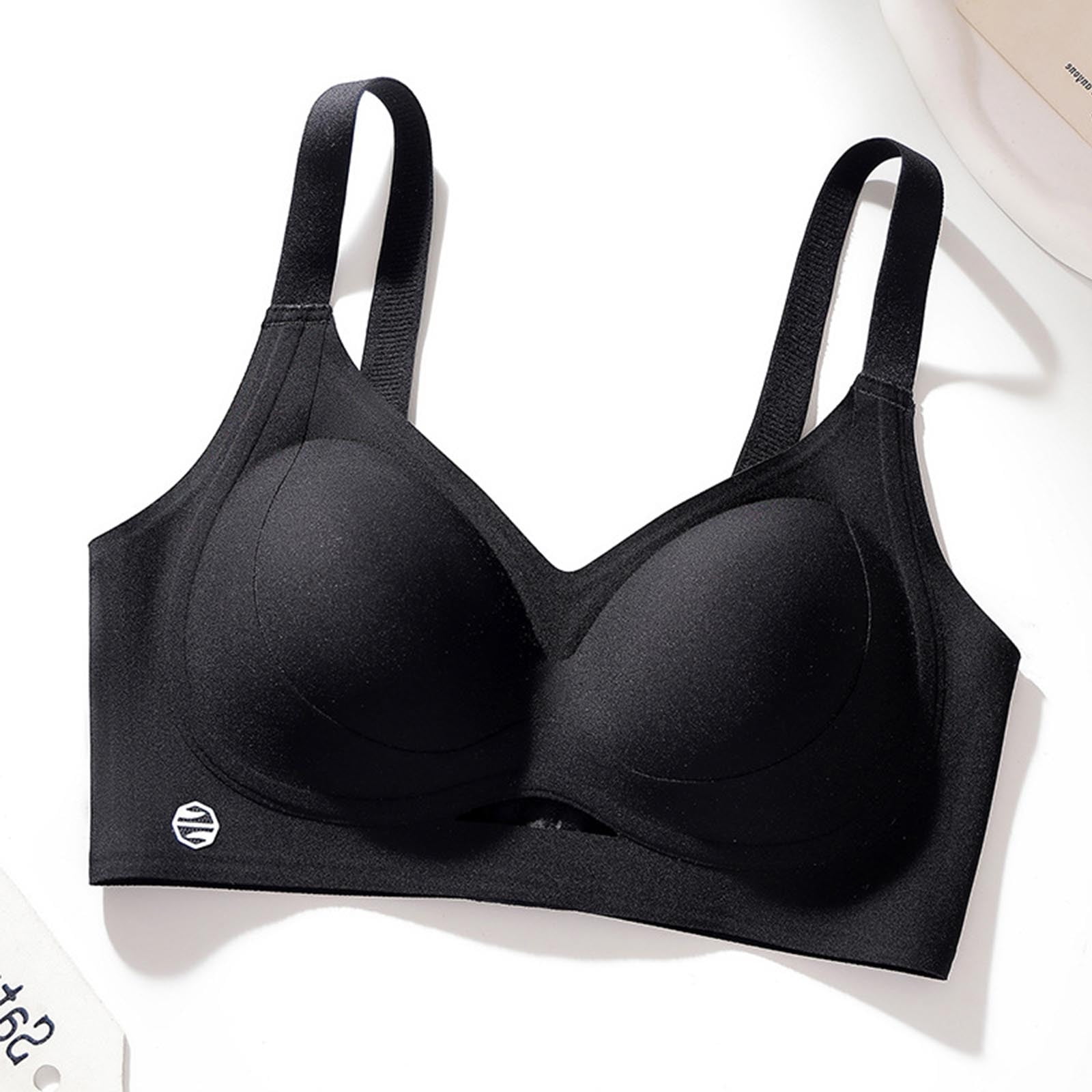 Ailaofu Women's Push Up Bra No Underwire Full-Coverage Bra Comfortable ...
