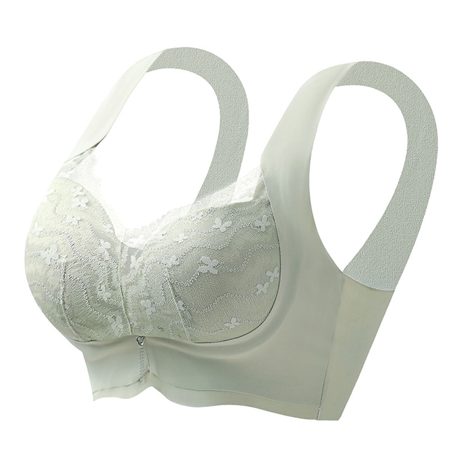 Ailaofu Women's Push Up Bra No Underwire Full-Coverage Bra Comfortable ...