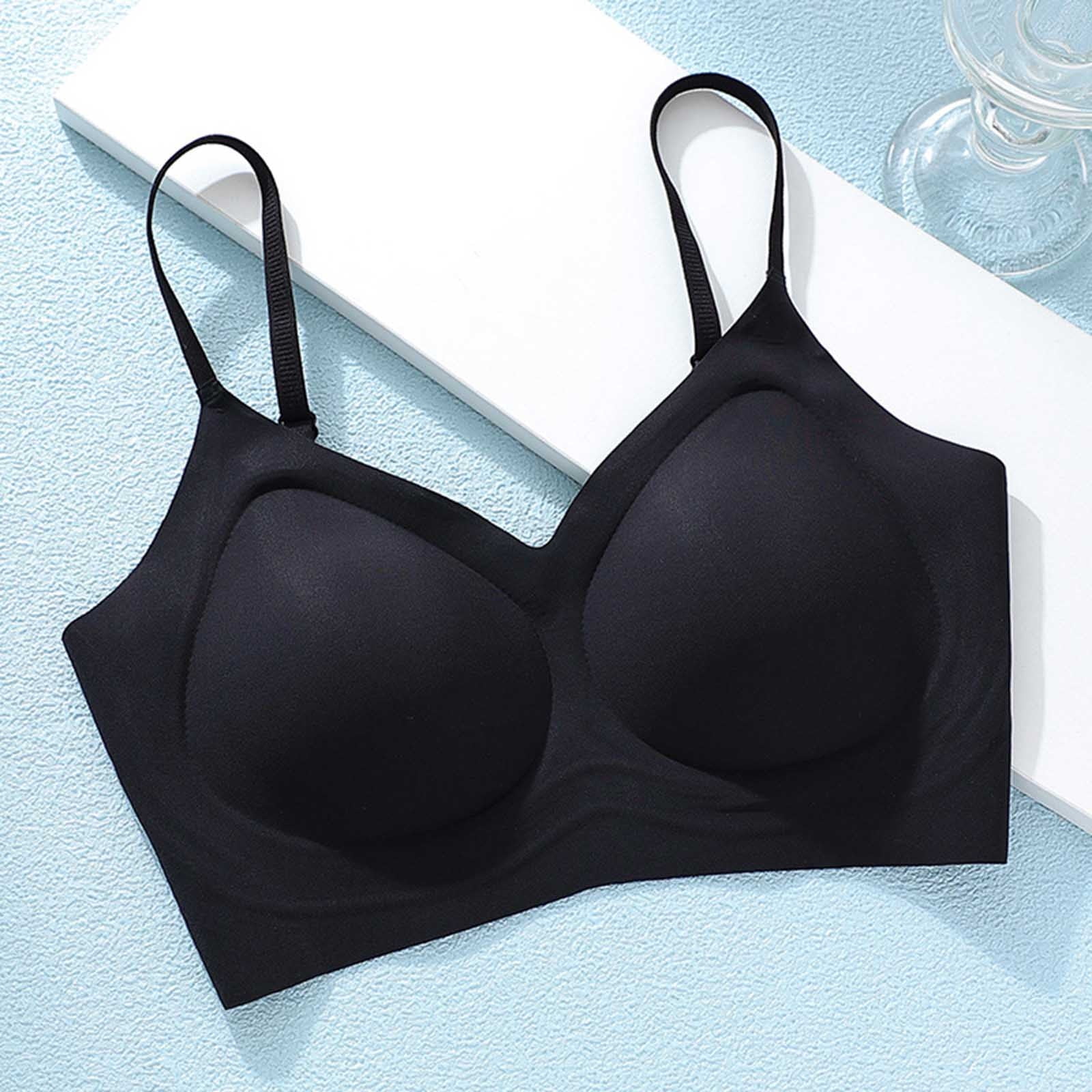 Ailaofu Womens Seamless Wirefree Bras Comfortable Wireless Bras No ...