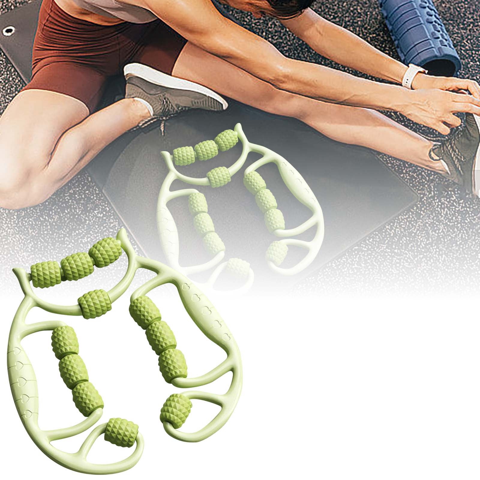 Ailezt 12 Wheel Circular Leg Slimming Massager Calf Muscle Relaxation ...