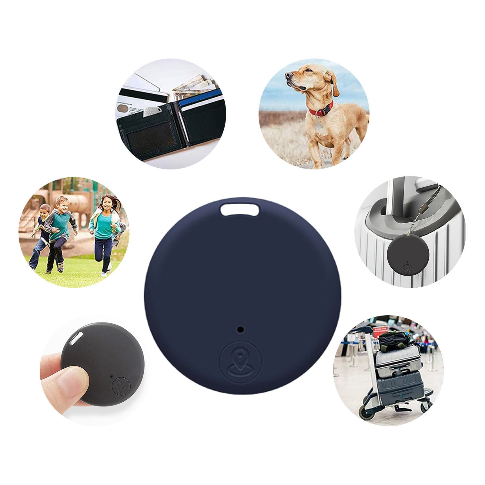 Ailezt Bluetooth Smart Anti-Loss Pet Tracker - Mini Multi-Use Locator ...