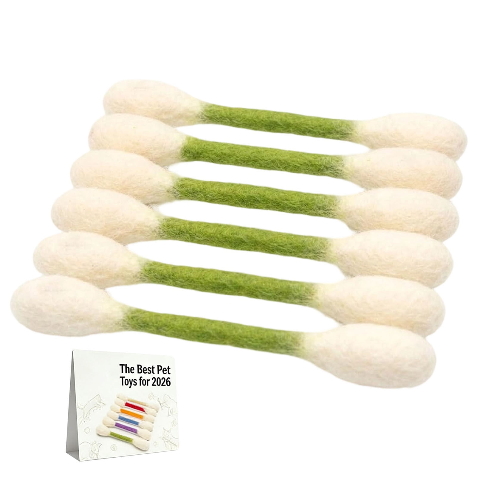 Ailezt Cat With 6 Pk Chew Sticks For Indoor Boredom Teething Ropes Big ...