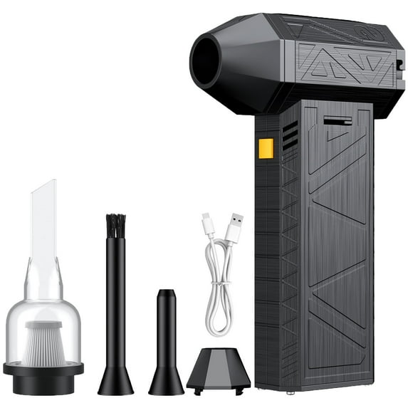 Ailezt Compressed Air Duster -Mini Blower Turbo Fan,150000RPM Cordless ...