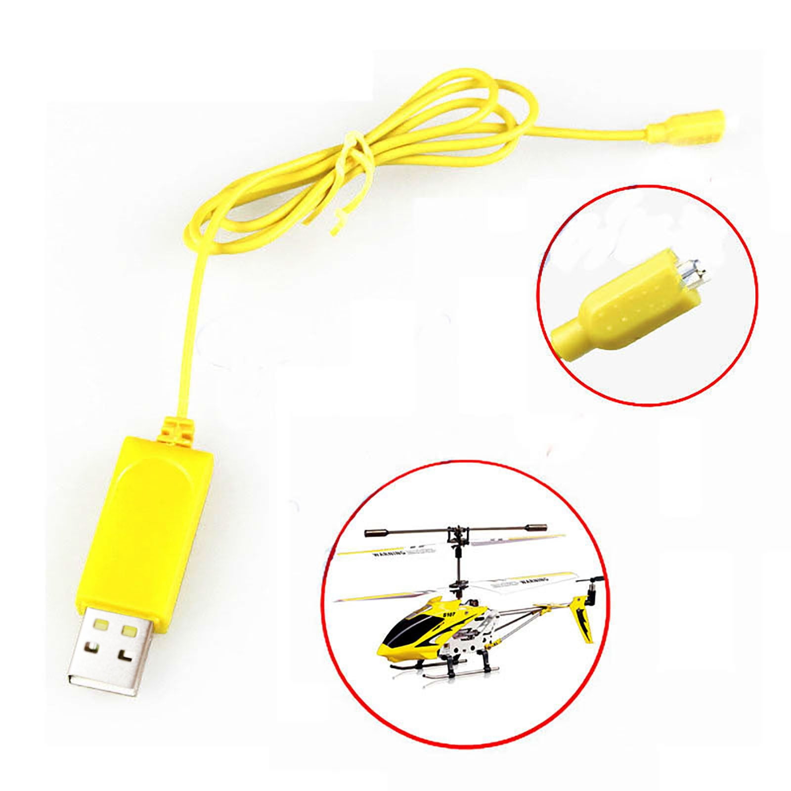 Ailezt Helicopter USB Charger Cable Parts Mini S107 S105 Charging RC ...