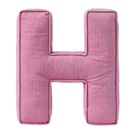 Ailezt Letter Pillow Letter Hugging Throw Pillows Decorative Corduroy ...