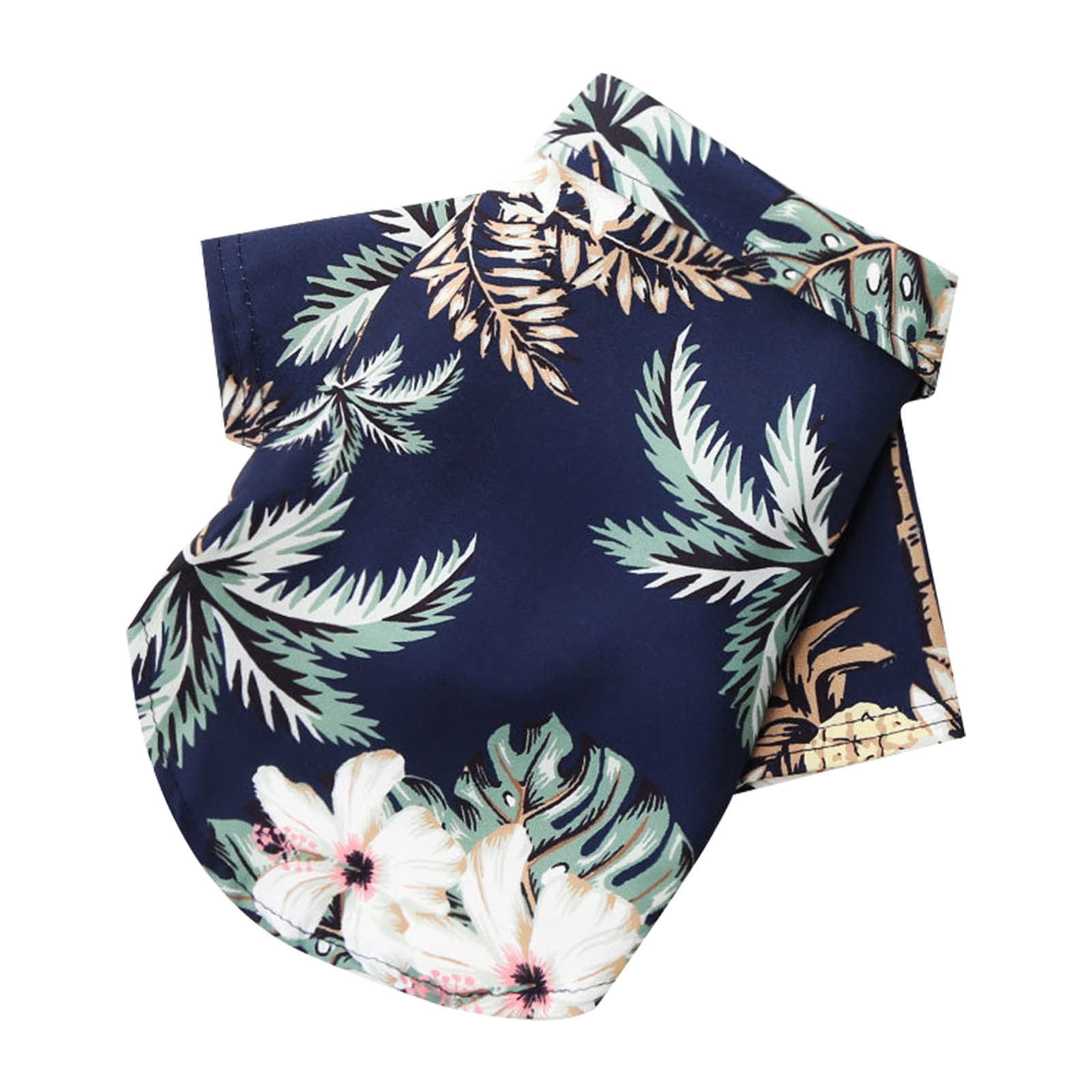 Ailezt Pet Summer T Shirts Hawaii Style Floral Dog Shirt Hawaiian ...