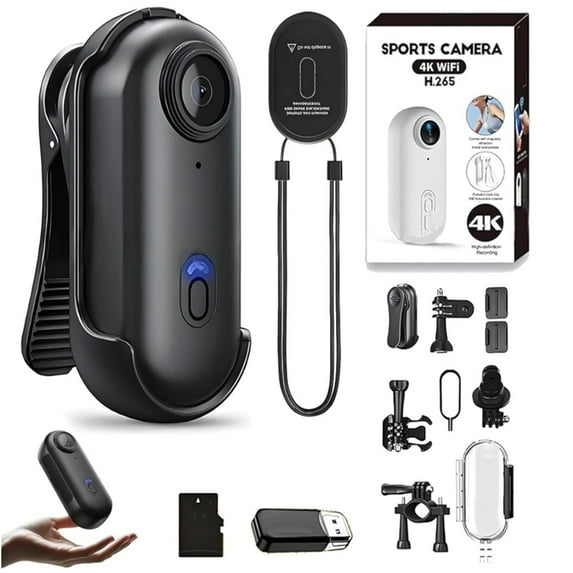 Ailezt Thumb Sized Lens Quick 4K Mini Hands Wearable Suitable For ...