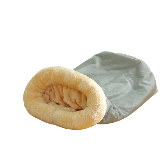 Ailezt Warm Cat Sleeping Bed Enclosed And Washable And Insulated Cute ...