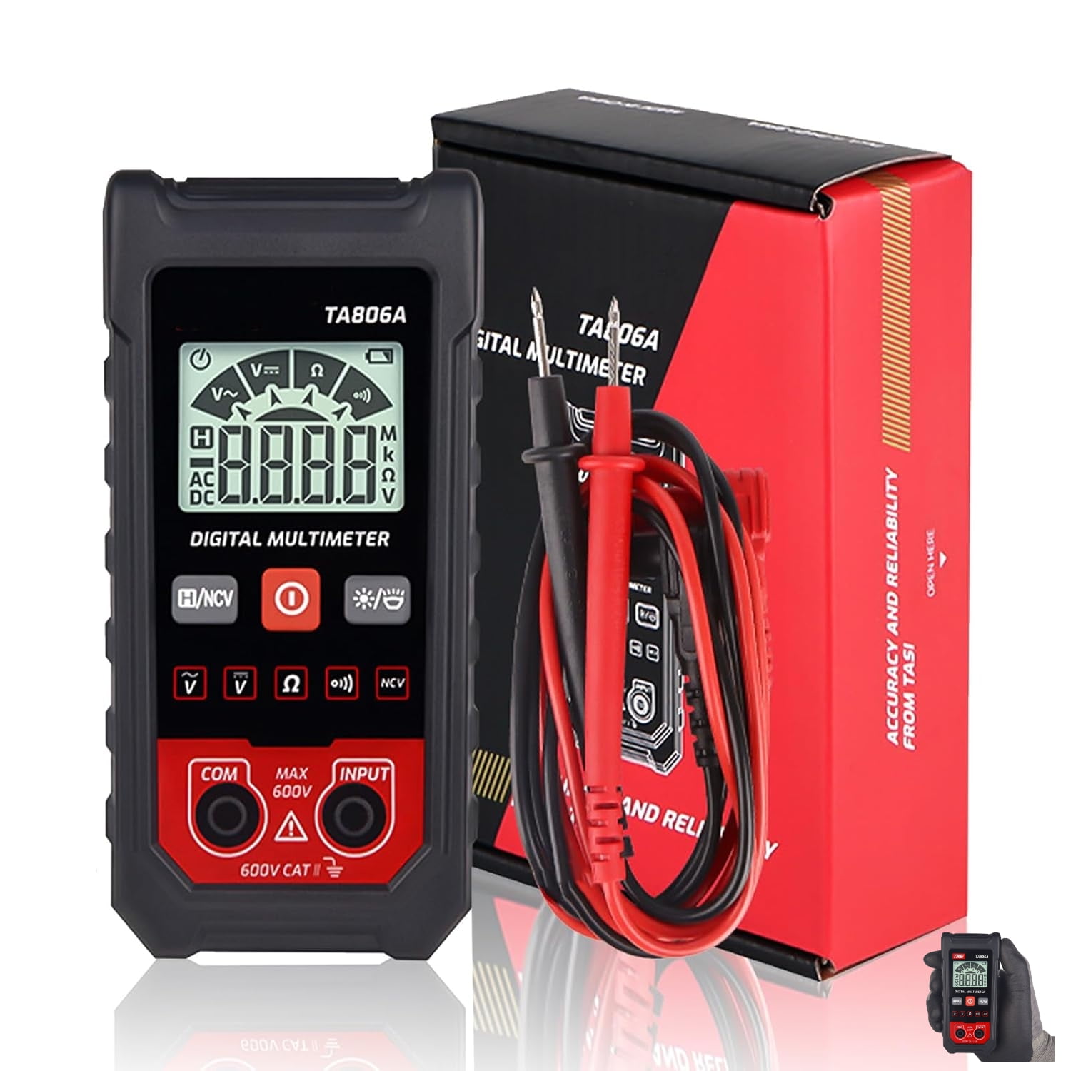 Ailsion Multimeter, 2025 New Ailsion Tools 4000 Counts, EBTN LCD ...