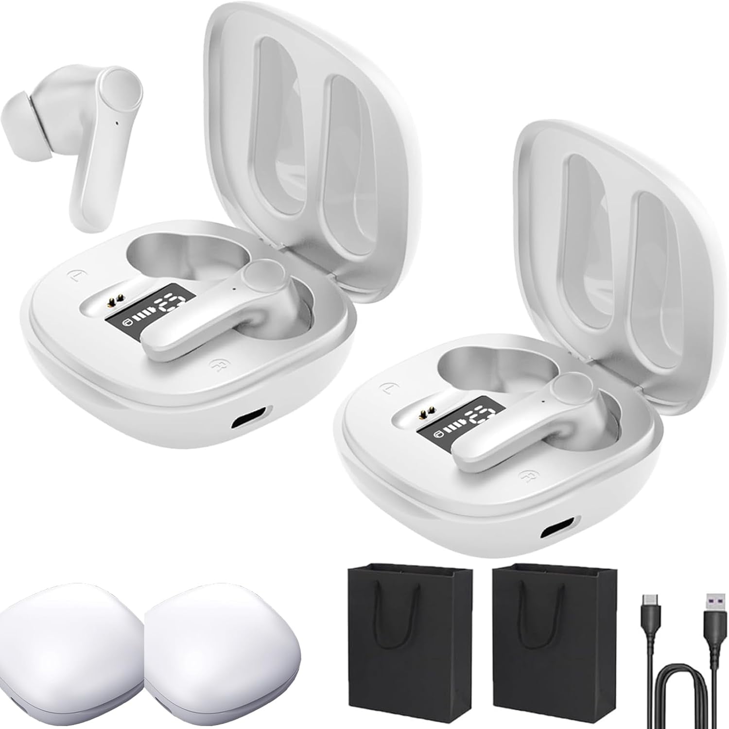 Ailymur V2 Translator Earbuds, Ailymur V2 Language Translator Earbuds ...