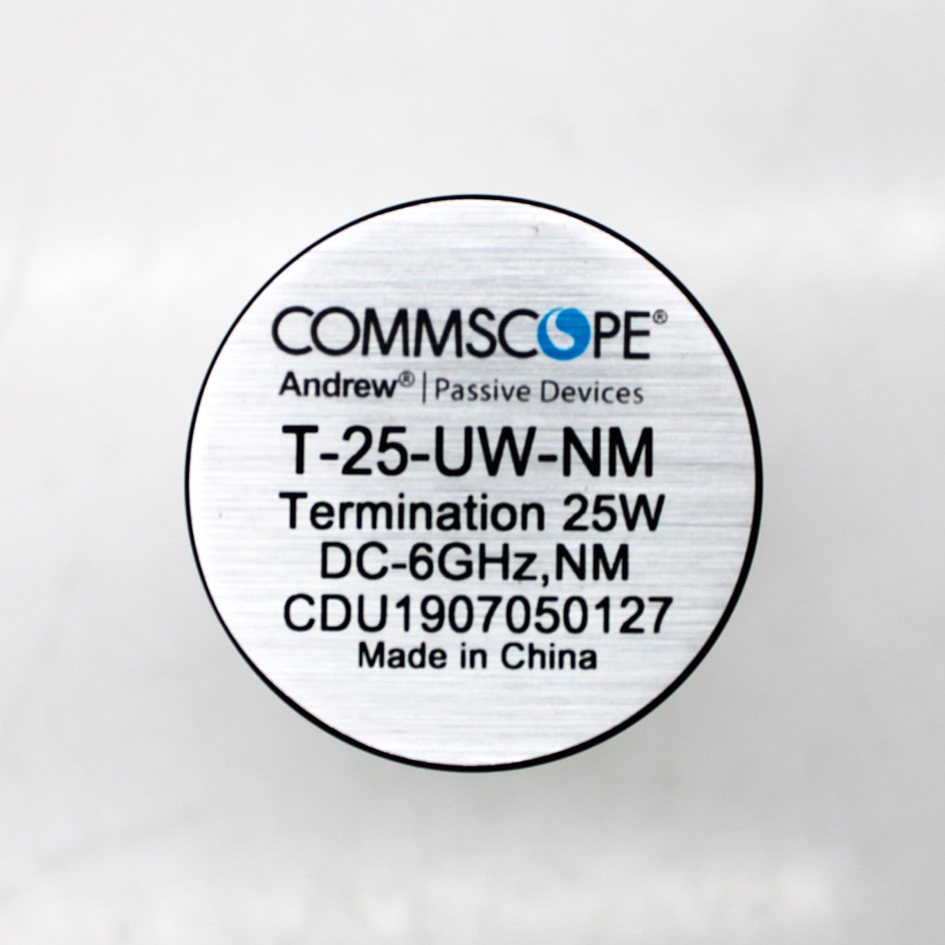 CommScope 0-6000MHz 25W Termination Load T-25-UW-NM - Walmart.com