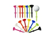 Big Cup Golf Tees with Stopper. 2" Ball Height. Bag of 10 Tees by Aim ...