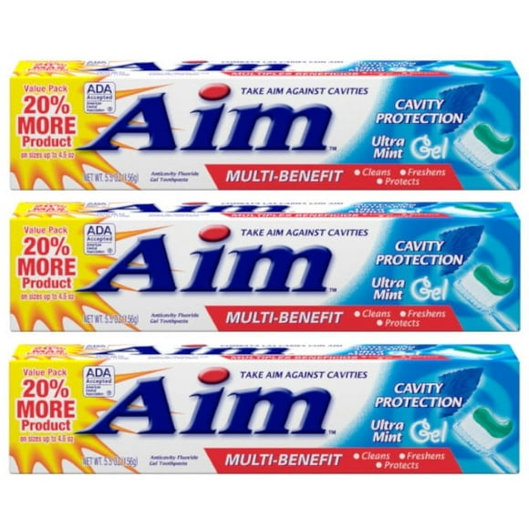 AIM All Toothpaste in Toothpaste - Walmart.com