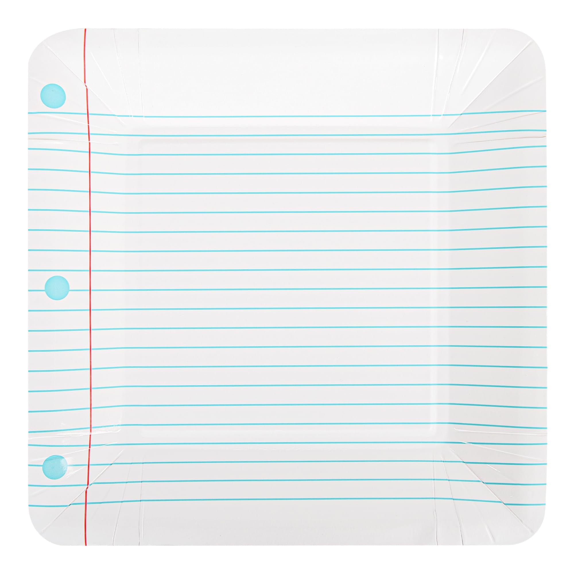 AimFun Back to School Party Plates AFN1First Day School Notebook Paper ...